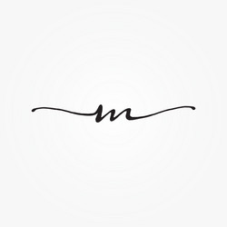 Letter Cursive M Vector Images (57)