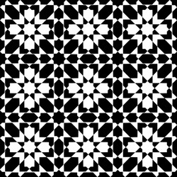 Moroccan zellige seamless Royalty Free Vector Image