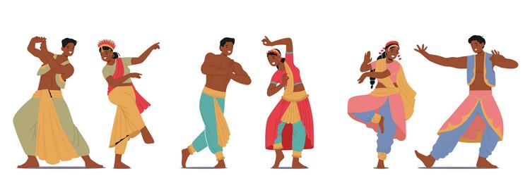 Indian Classical Dance Background Vector Images (over 170)