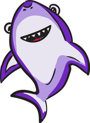 Purple Shark Vector Images (over 190)