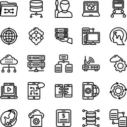 Data management Royalty Free Vector Image - VectorStock