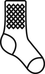 Socks Sock Outline Vector Images (over 9,900)