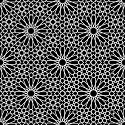 Moroccan zellige seamless Royalty Free Vector Image