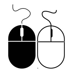 Mouse logo Royalty Free Vector Image - VectorStock