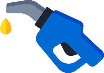 Fuel pump petrol icon gas gun logo Royalty Free Vector Image
