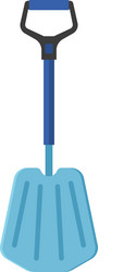 Sapper shovel cartoon Royalty Free Vector Image