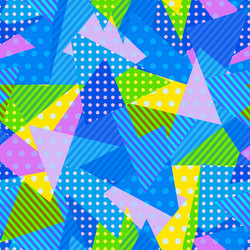 Abstract neon pattern Royalty Free Vector Image