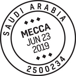 Saudi Arabia Post Stamp Vector Images (29)