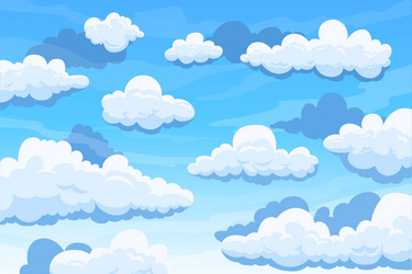 Cartoon Cloudy Skies Vector Images (66)