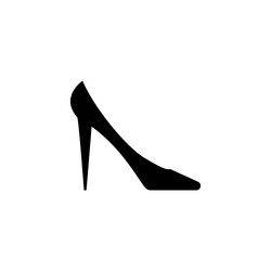 High heel logo Royalty Free Vector Image - VectorStock