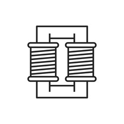 Electrical Transformer Symbol