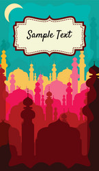 Abstract religious background Royalty Free Vector Image