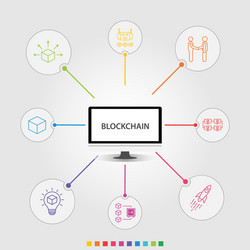 Blockchain Infographics Vector Images (over 5,300)