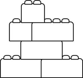 Lego Bricks Clipart Black And White School