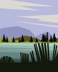 Beautiful Lake Vector Images (over 19,000)