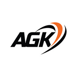 Akh monogram logo Royalty Free Vector Image - VectorStock