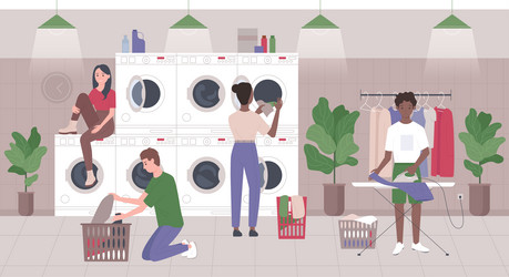 Self Service Laundry Room Vector Images (94)