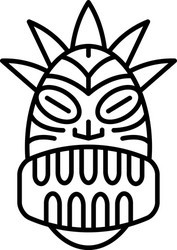 Emoji Aztec Outline Vector Images (53)