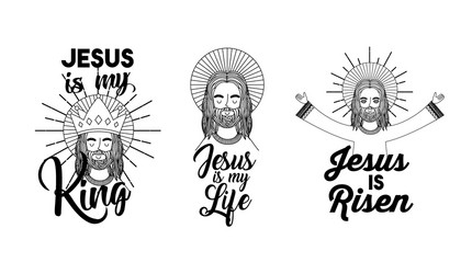 Jesus christ design Royalty Free Vector Image - VectorStock