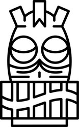 Emoji Aztec Outline Vector Images (53)