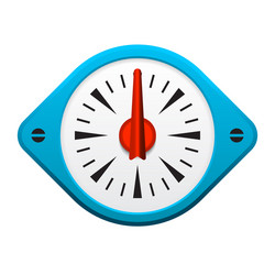 Pressure gauge image Royalty Free Vector Image