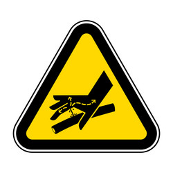 Skin puncture hydraulic line symbol sign isolate Vector Image