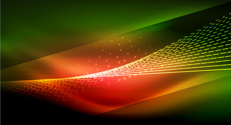 Smooth light effect straight lines on glowing Vector Image