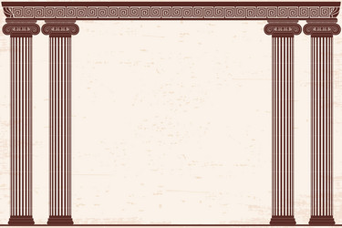 Ancient greek background Royalty Free Vector Image