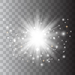 Glow light effect Royalty Free Vector Image - VectorStock