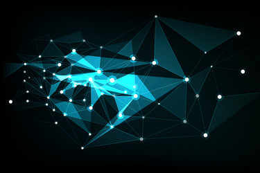 Gradient network connection background Royalty Free Vector