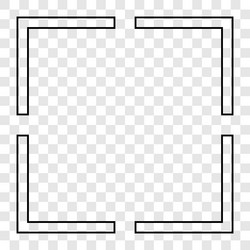 Abstract frame on white background Royalty Free Vector Image