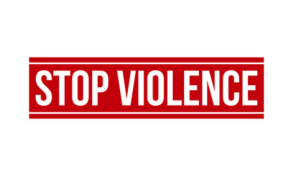 Stop violence rubber stamp seal Royalty Free Vector Image