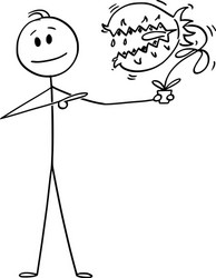 Stickman Planting Vector Images (over 150)