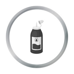 Ink cartridges in cartoon style isolated on white Vector Image
