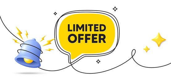 Limited time symbol special offer sign Royalty Free Vector