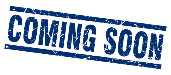 Coming soon watermark stamp Royalty Free Vector Image