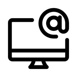 Desktop address location used for web shortcuts Vector Image