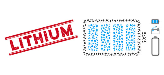 Stamp Texture Lithium Vector Images (58)