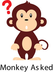 Confused Monkey Vector Images (96)