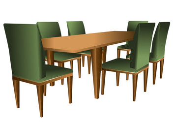 Cathedra church chairs Royalty Free Vector Image