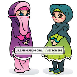 Jilbab Vector Images (over 350)