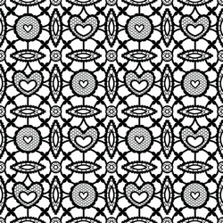 Seamless lace set Royalty Free Vector Image - VectorStock