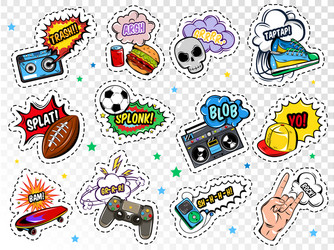 Boys Stickers Vector Images (over 21,000)
