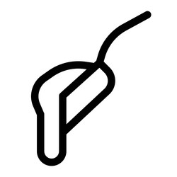 Fresh cooked caramel dripping from spoon Vector Image