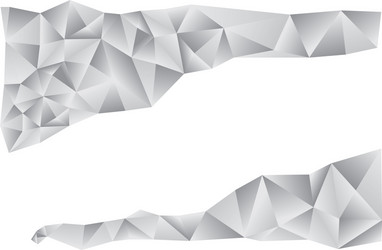 Grey triangles background Royalty Free Vector Image