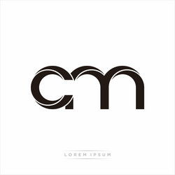 Initial Letter Logo Cm Vector Images (over 2,200)