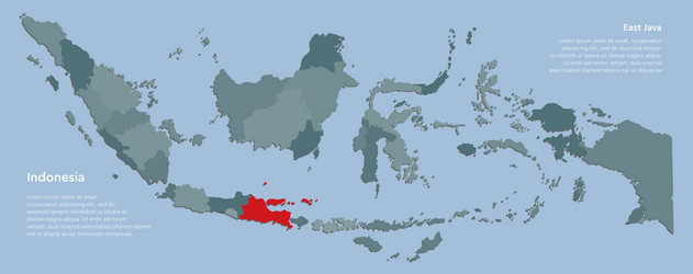 East Java Map Vector Images (31)