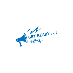Get ready icon design template Royalty Free Vector Image
