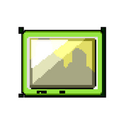 App smart photo frame game pixel art Royalty Free Vector
