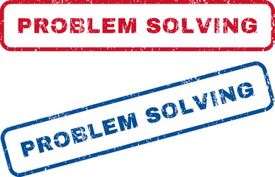 No problem rubber stamp Royalty Free Vector Image